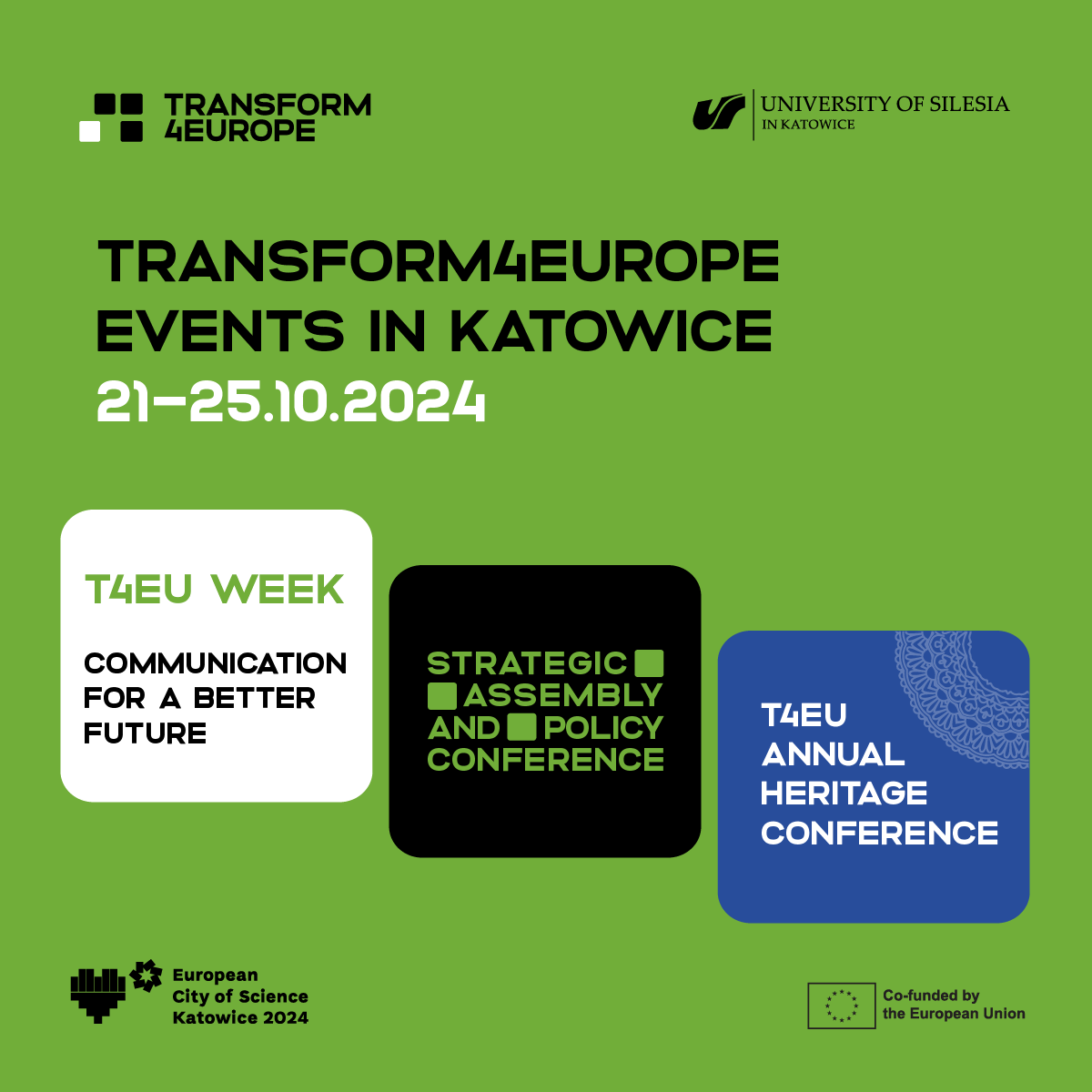 Transform4Europe in Katowice - Transform4Europe